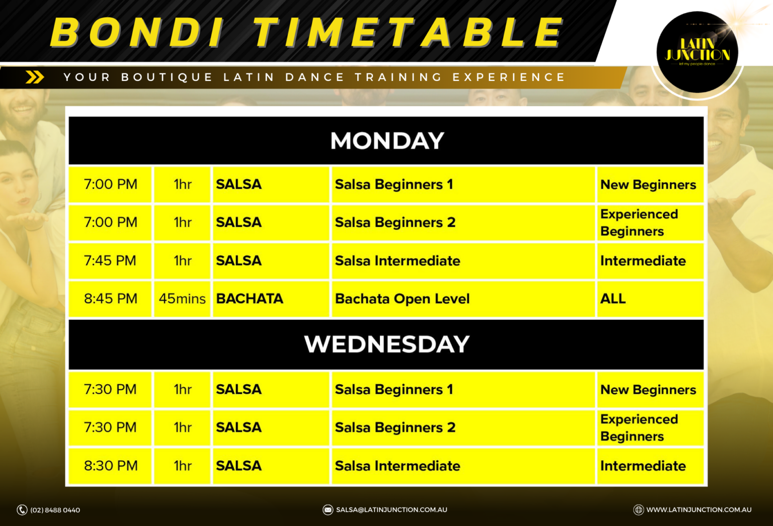 Best Salsa Dance Classes Sydney | Latin Junction