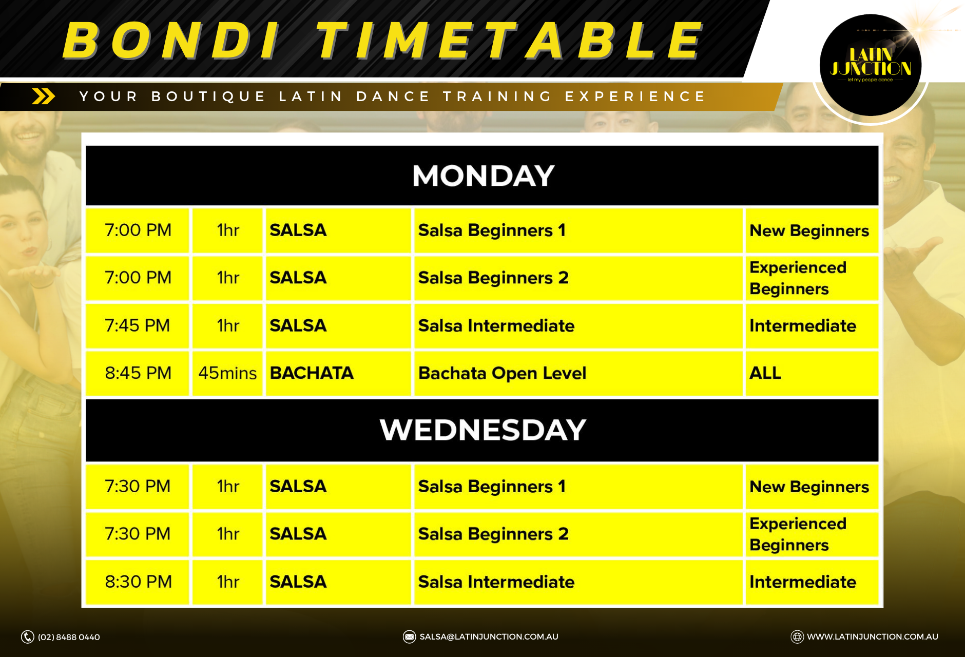 Best Salsa Dance Classes Sydney | Latin Junction