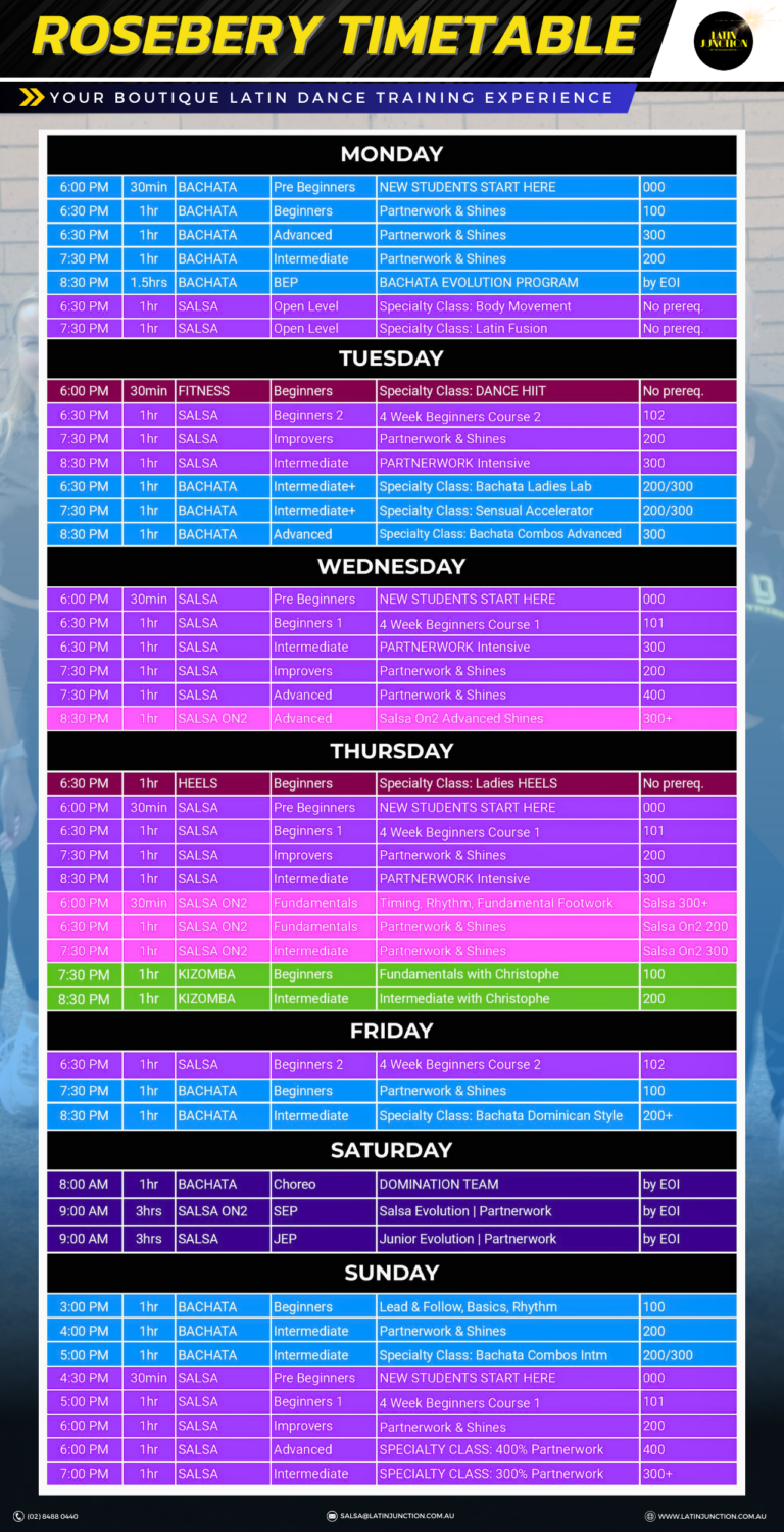 Latin Junction | Sydney's Best Dance Studio | About Us